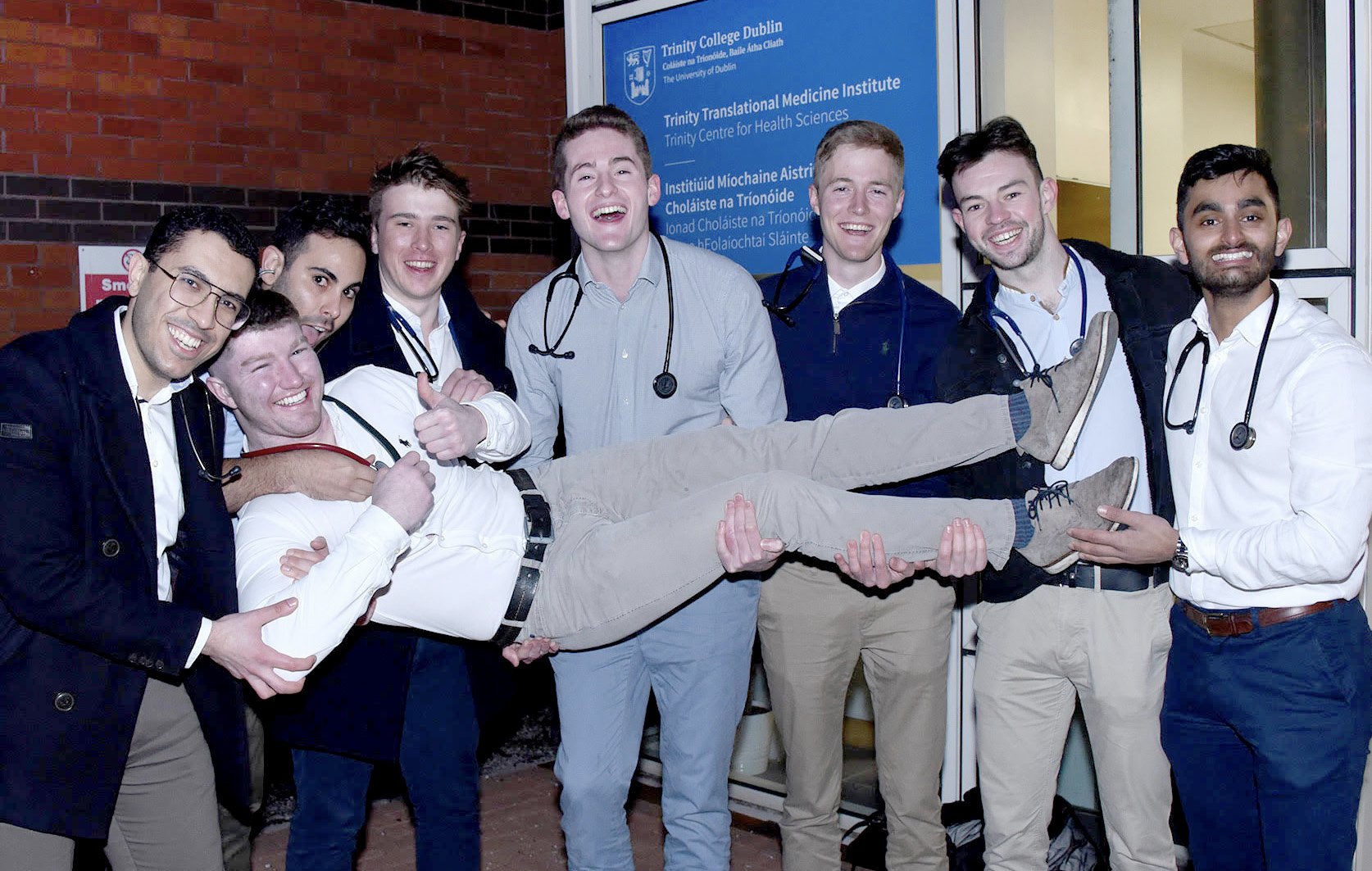 Trinity College Dublin 4th Med Stethoscope Ceremony, Trinity Health ...