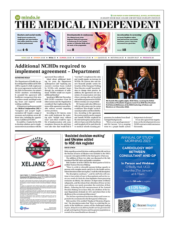 The Medical Independent 10th January 2023 - Medical Independent