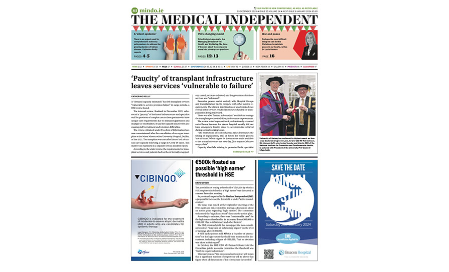 The Medical Independent 19th December 2023 - Medical Independent