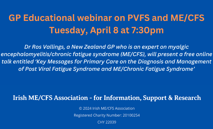 GP Educational webinar on PVFS and ME/CFS - Medical Independent