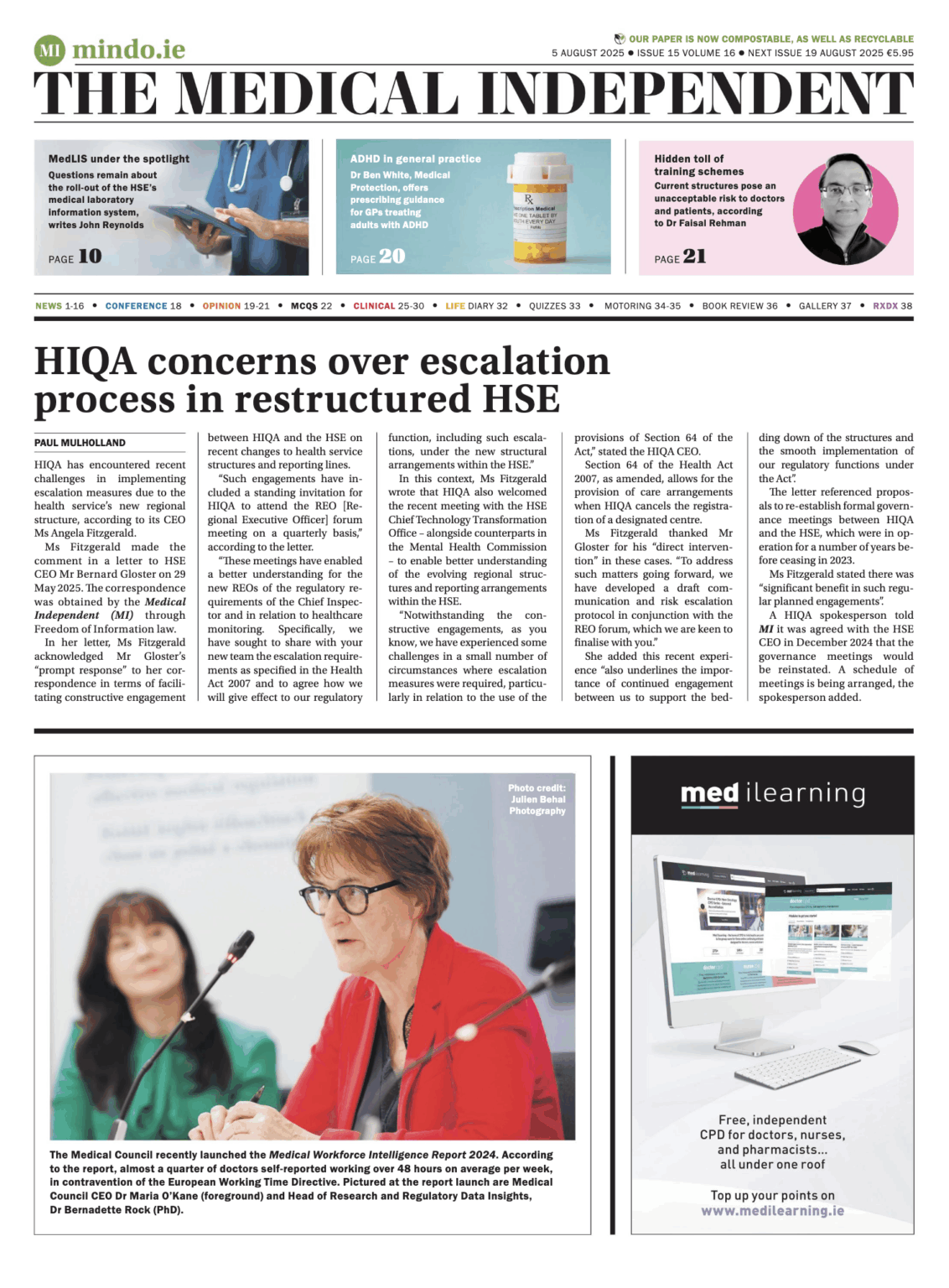 DPENDR raises concerns over ‘complexity’ of HSE governance structure ...